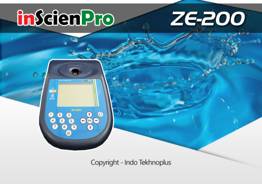 Photometer for Water & Food - ZE-200 - INDOTEKHNOPLLUS